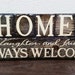 Home Always Welcome Sign - Etsy