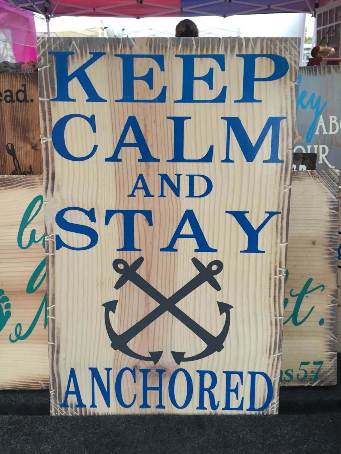 Keep Calm and Stay Anchored - Etsy