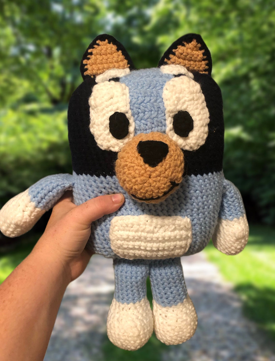 Bluey Crochet Plushie - Etsy