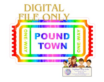Welcome to Pound Town Svg - Etsy