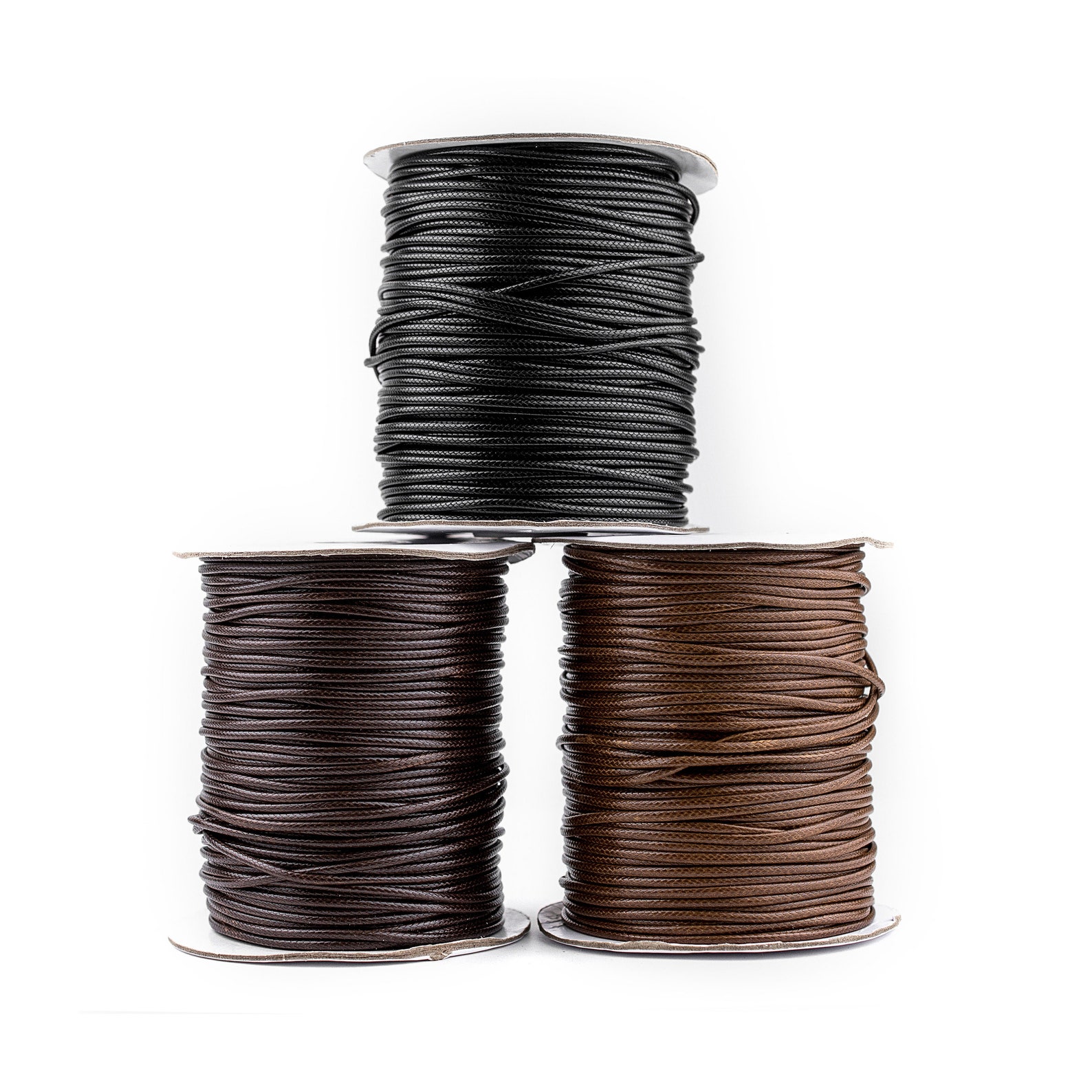 Waxed Polyester Cord: High Quality Choose Your Size and - Etsy