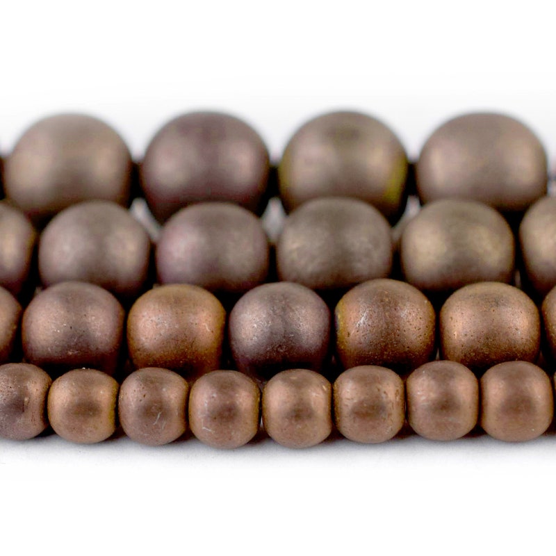 Brown Hematite Beads - Etsy
