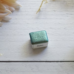 Neptune | Handmade Watercolor | Mica / Metallic Paint - Half Pan, Full ...