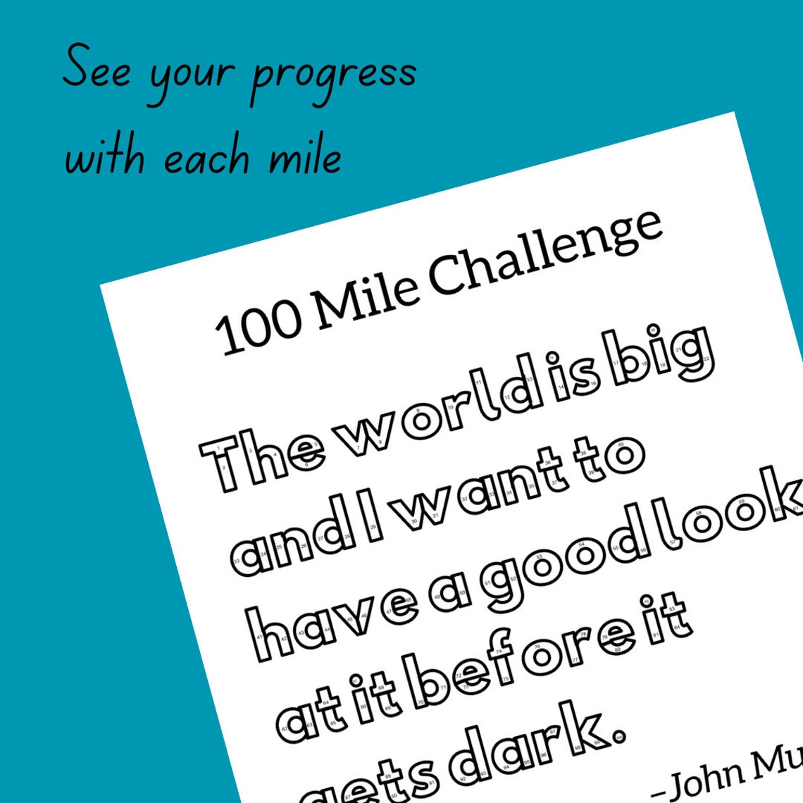 100 Mile Challenge - Walk, Hike, Run, or Bike. Set a Goal and Track ...
