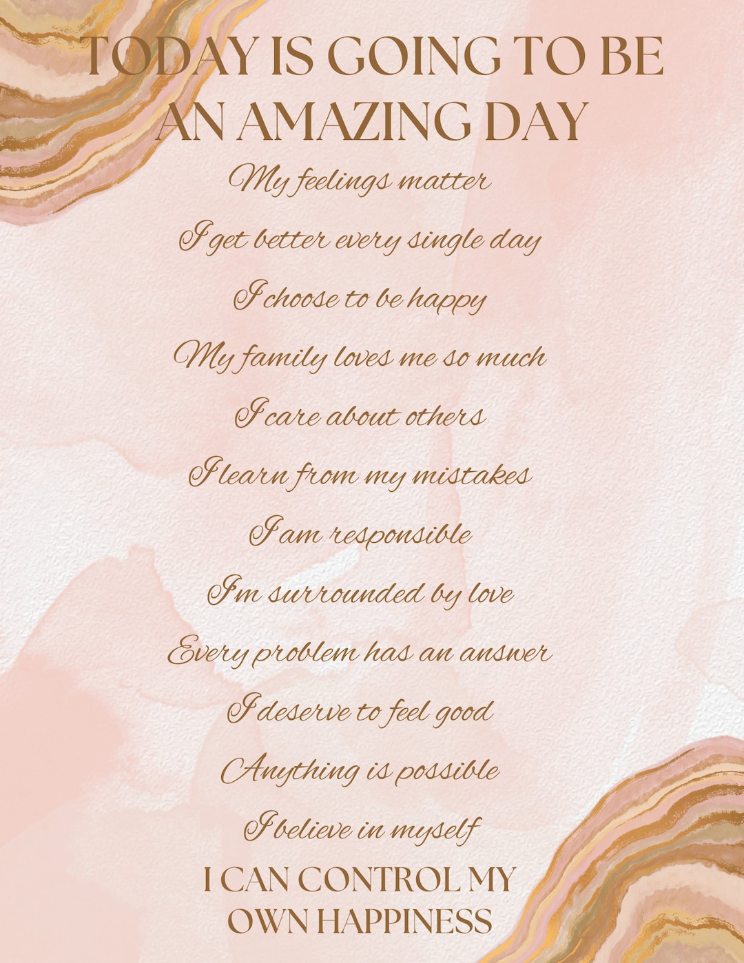 Snoop Dogg Rose Gold Affirmation Card **DIGITAL DOWNLOAD PNG File** - Etsy