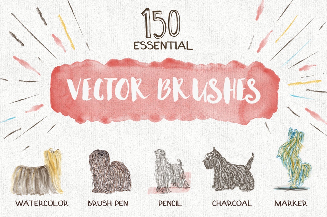 Essential Vector Brushes Collection - Painting Kit for Adobe ...