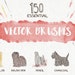 Essential Vector Brushes Collection - Painting Kit for Adobe ...