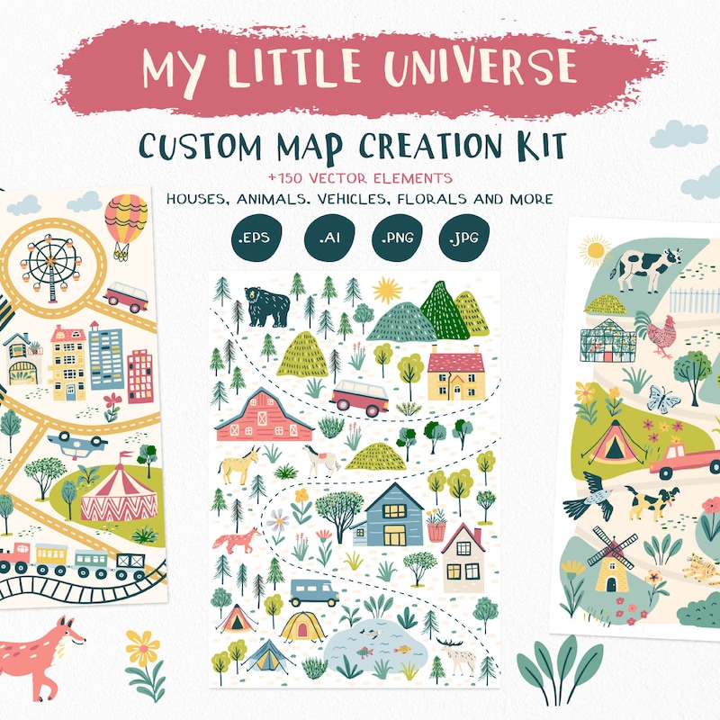 Fantasy Map Cute - Etsy