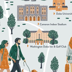 Custom Illustrated Map for Corporations – up to 35 Locations ...