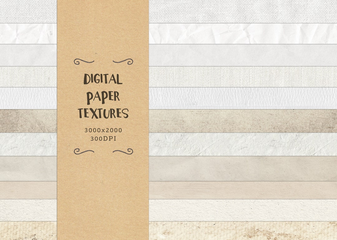 12 Digital Paper Textures - Watercolor Paper Textures - Paper Digital ...