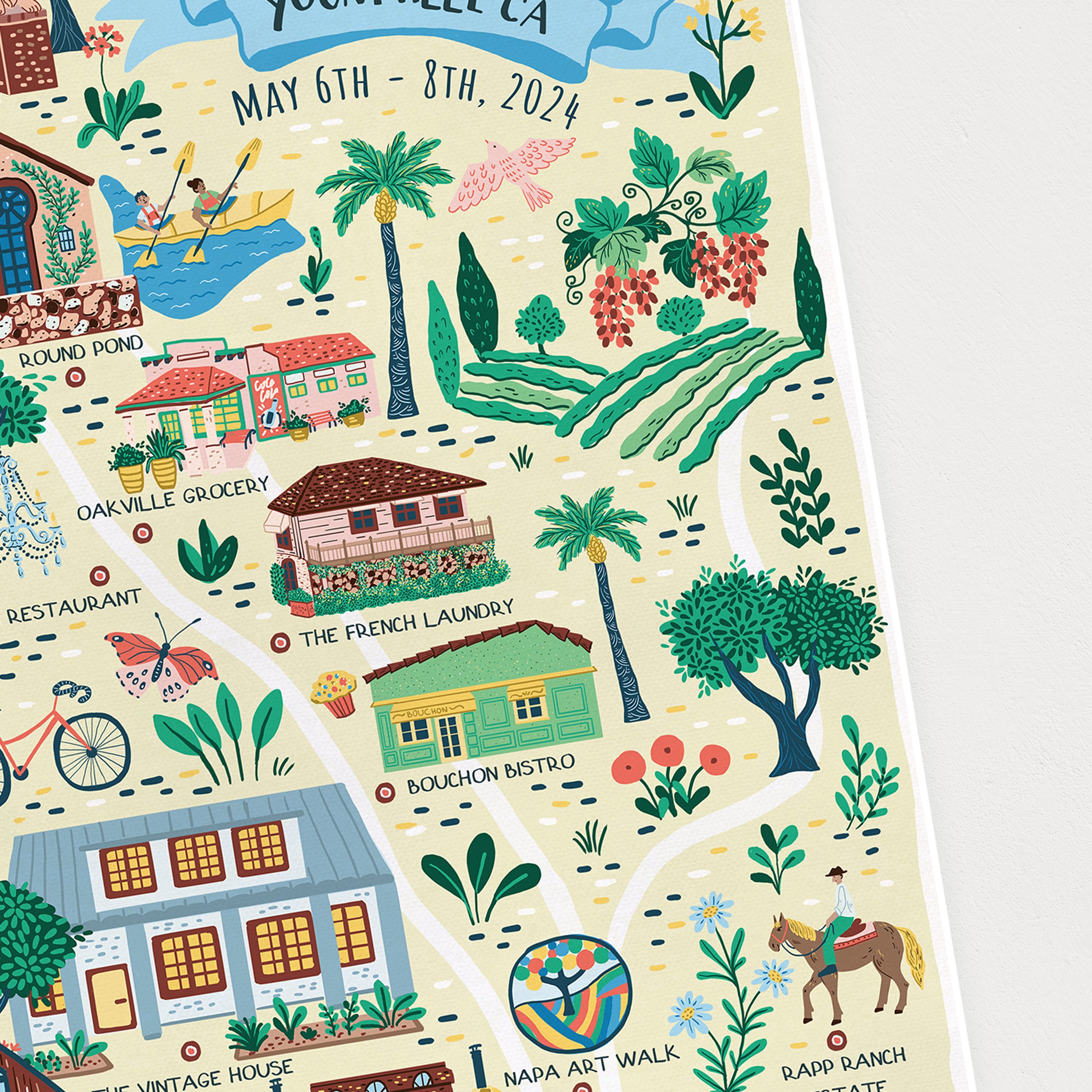 DIGITAL Custom Wedding Map Illustrated Invitation, Save the Date ...