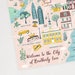 Custom Illustrated City Map - Travel Illustration - Any Location Travel ...