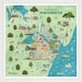 Custom Illustrated Map for Corporations – 20-23 Locations ...