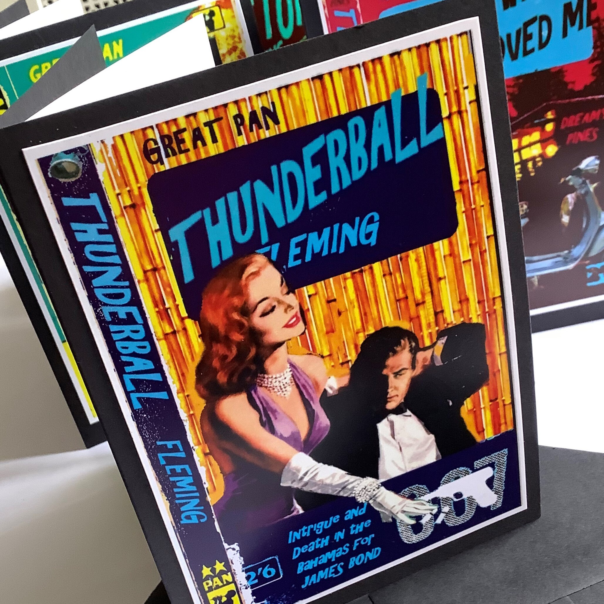 James Bond in Thunderball Greeting Card - Etsy