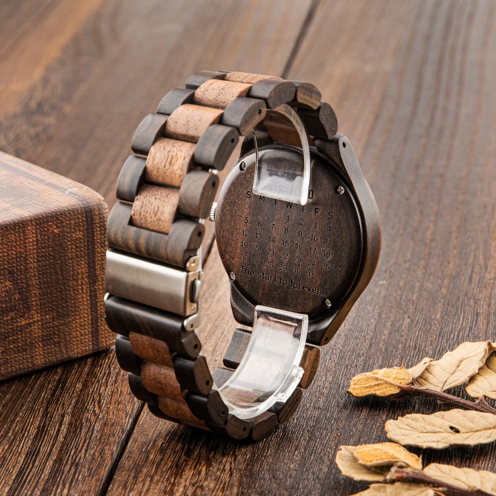 Men's Wood Watch Engraved Watch Personalized - Etsy