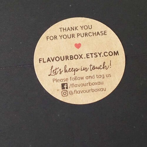 Business Stickers Small Biz Product Labels Etsy Shop - Etsy