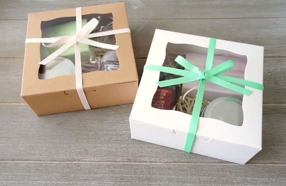 6/12/18 Medium Display Gift Boxes 12.5x12.5x5 Cm Christmas | Etsy