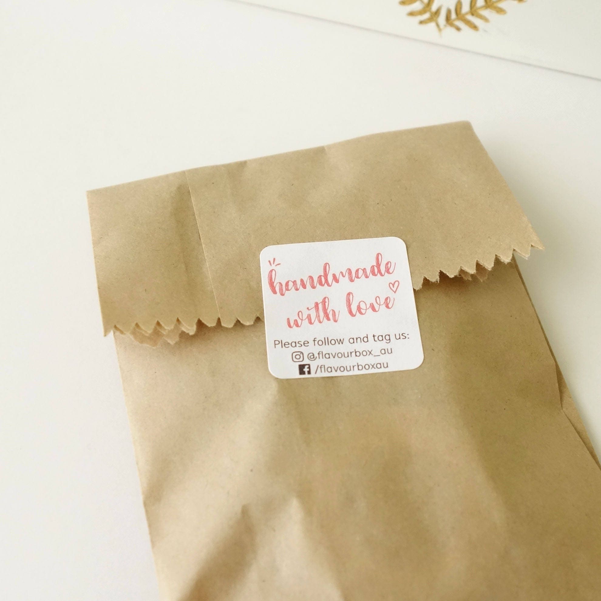 Handmade Labels Product Label Small Business Stickers | Etsy