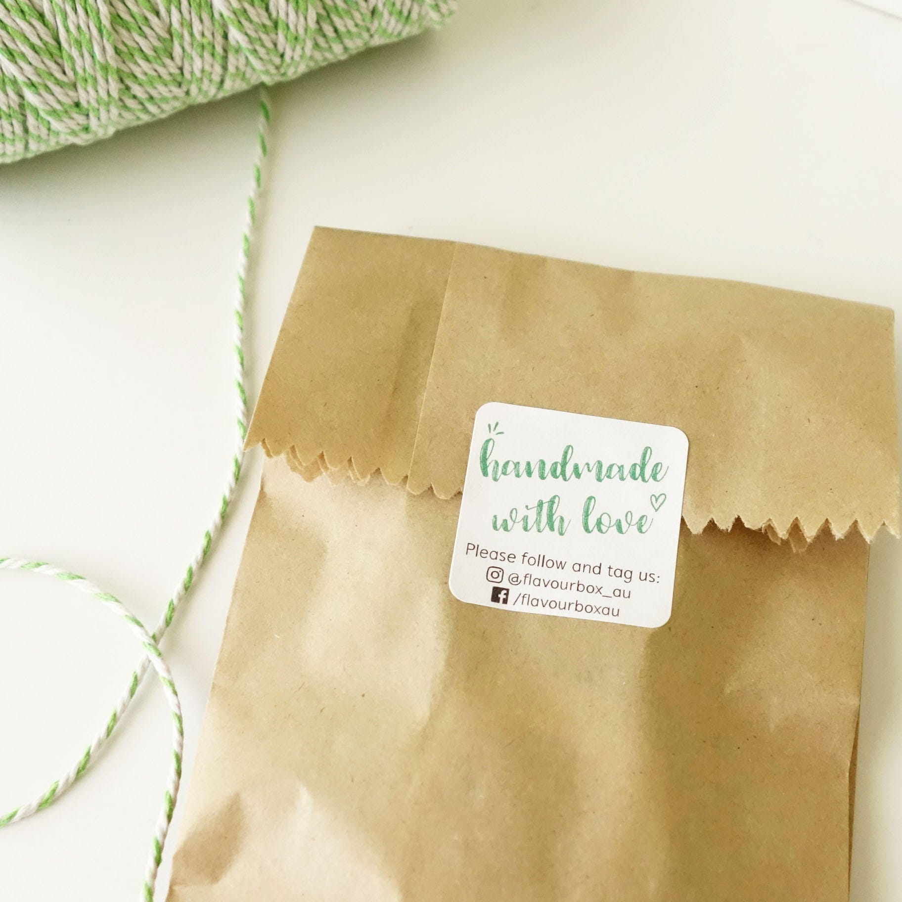 Handmade Labels Product Label Small Business Stickers | Etsy