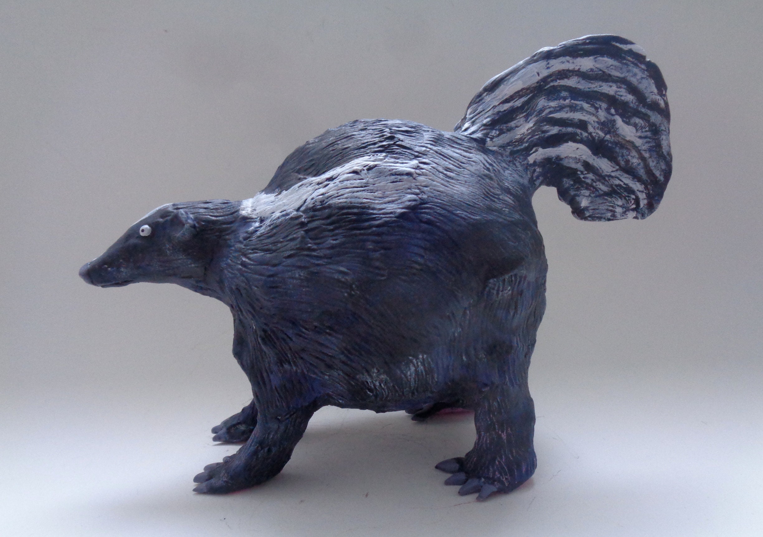 Fat Skunk Sculpture - Collectible Animal Art - Etsy