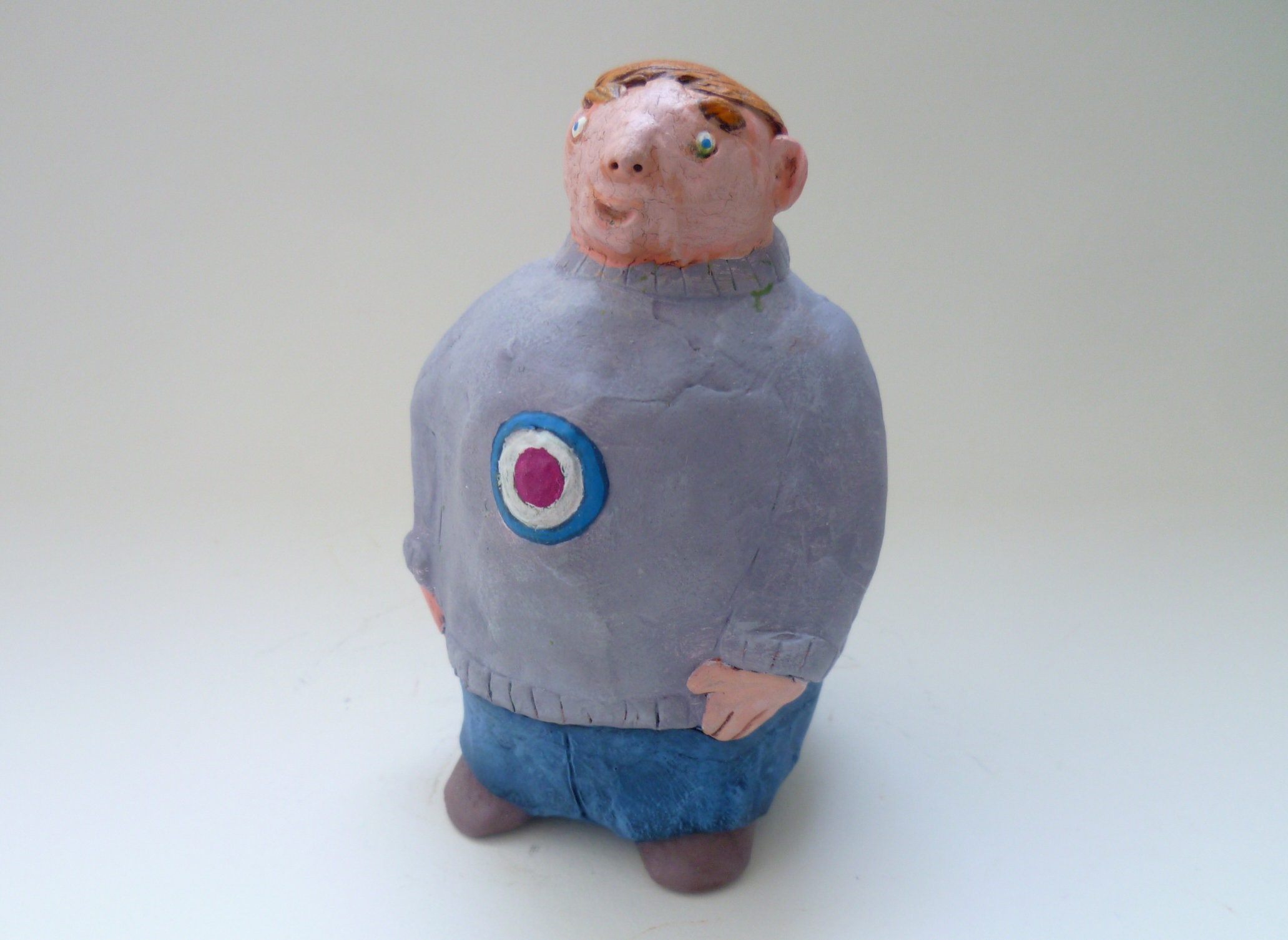 Mod Boy Sculpture Sixties Man Figurine Father Day Gift - Etsy