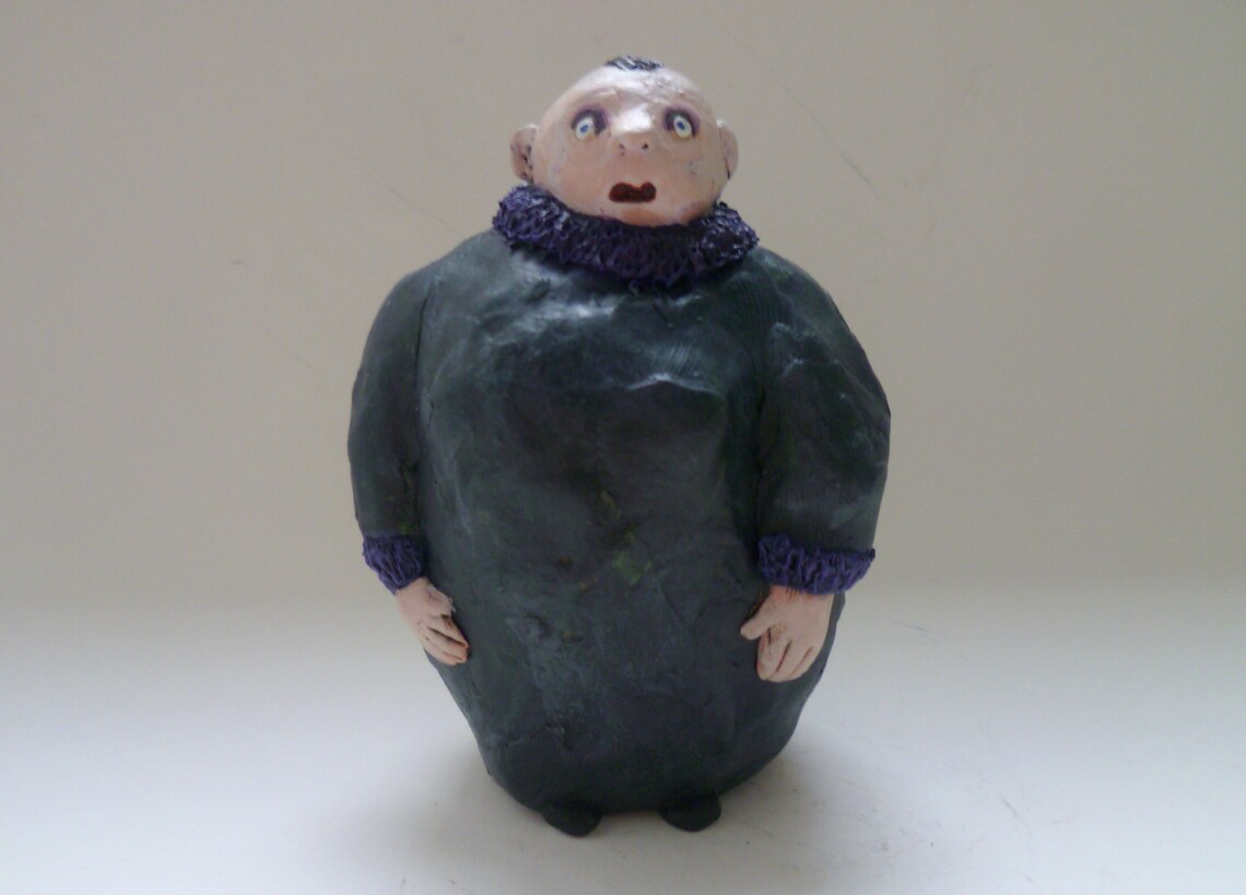 Gothic Figurines Collectable Folk Art Goth Sculptures - Etsy