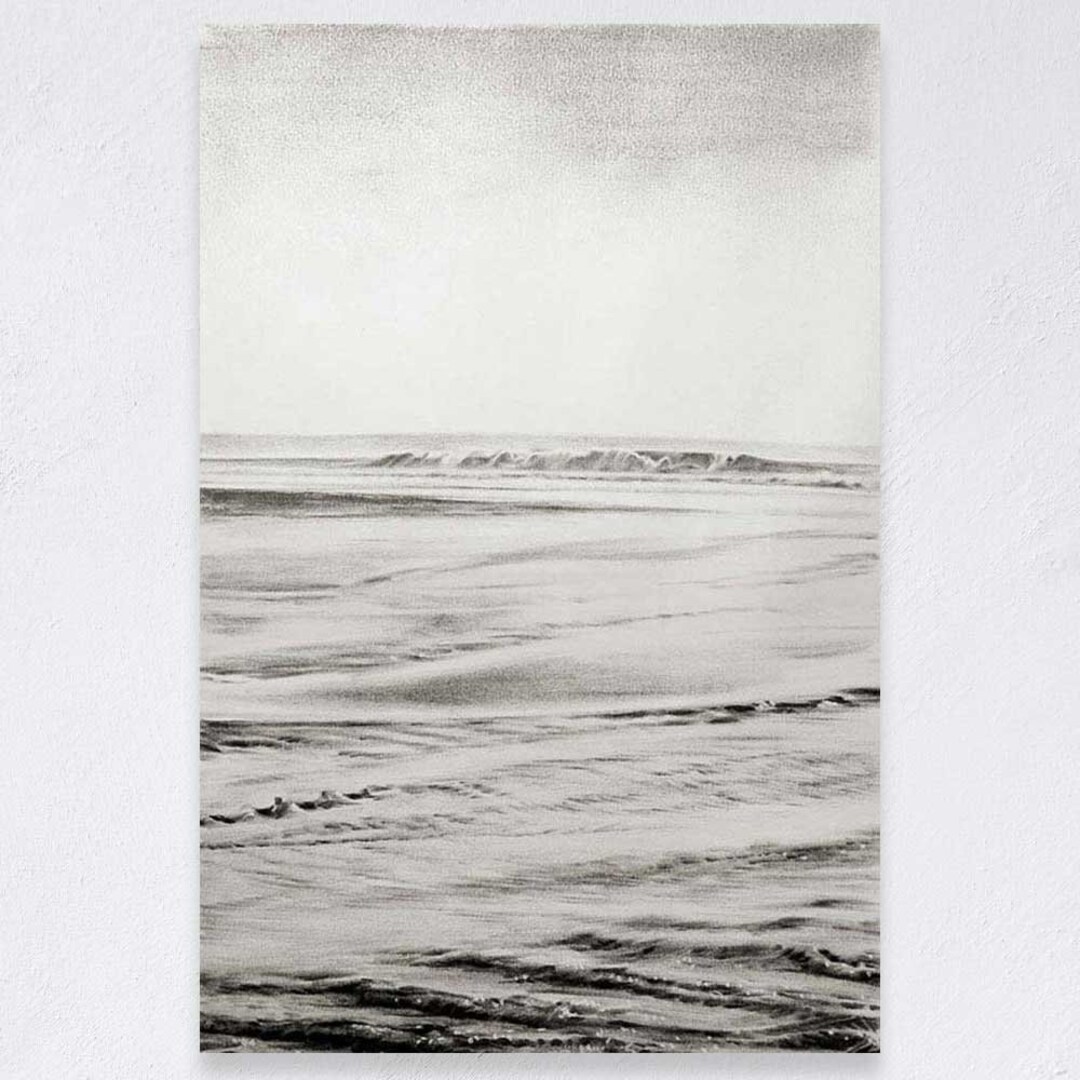 Croyde Beach North Devon Landscape Painting Fine Art Print Wall Art ...