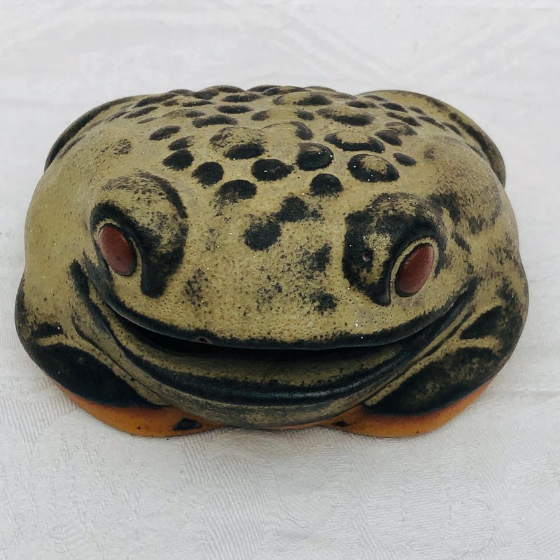Pottery Toad - Etsy