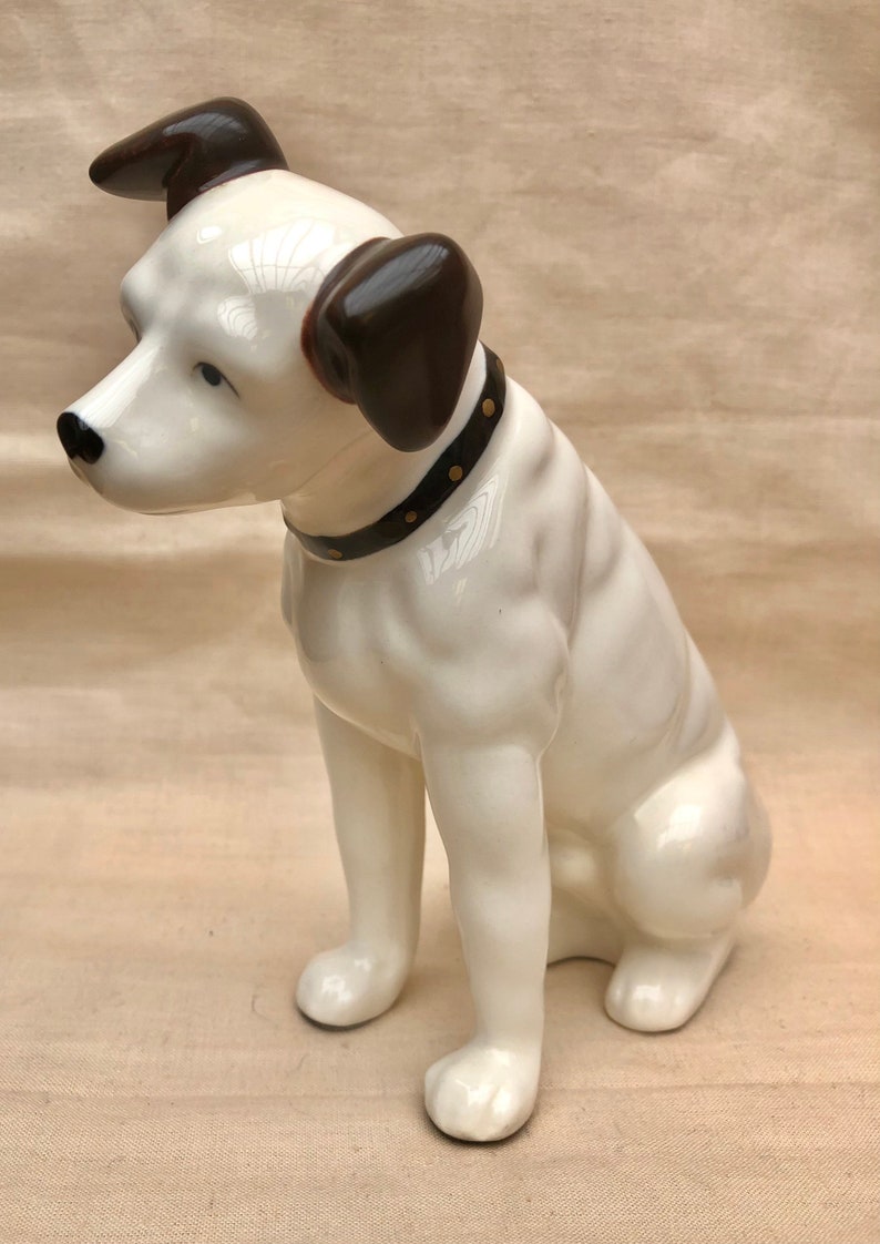 Vintage Ceramic Nipper HMV Dog Made in Japan - Etsy