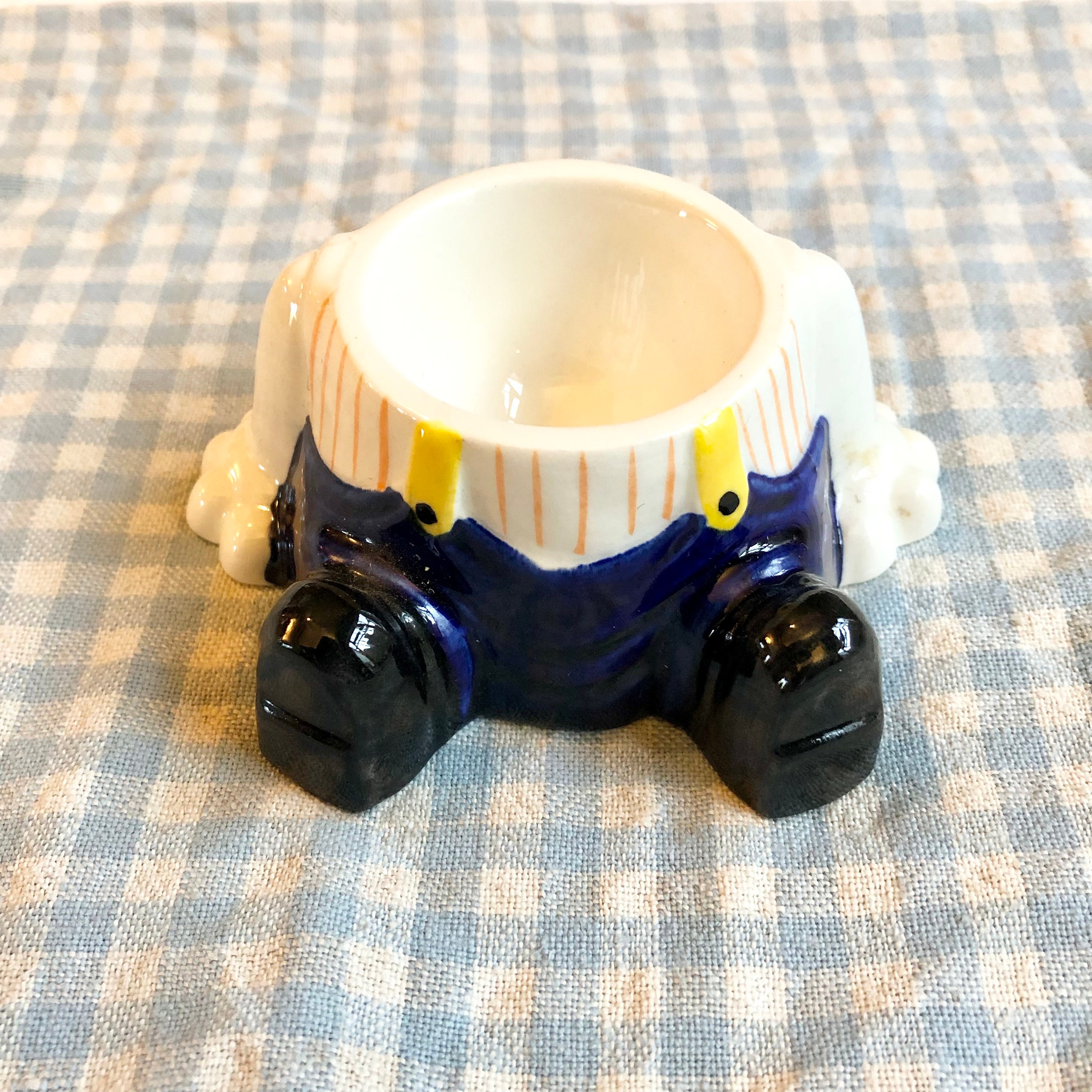 Vintage Humpty Dumpty Anthropomorphic Egg Cup, Ceramic Hand Painted. - Etsy