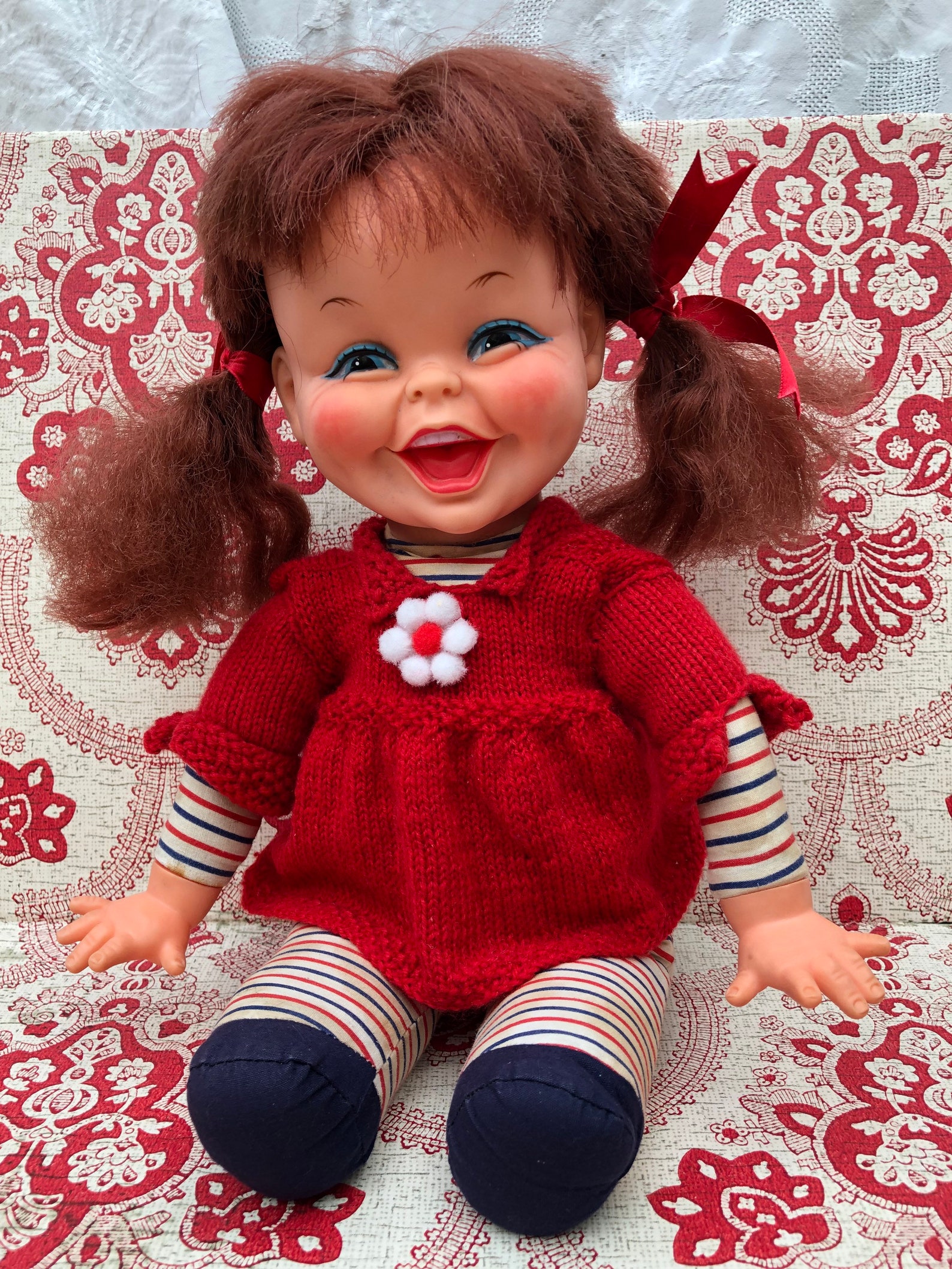1970 Remco Baby Laugh A-lot Vintage Doll Creepy Cute - Etsy