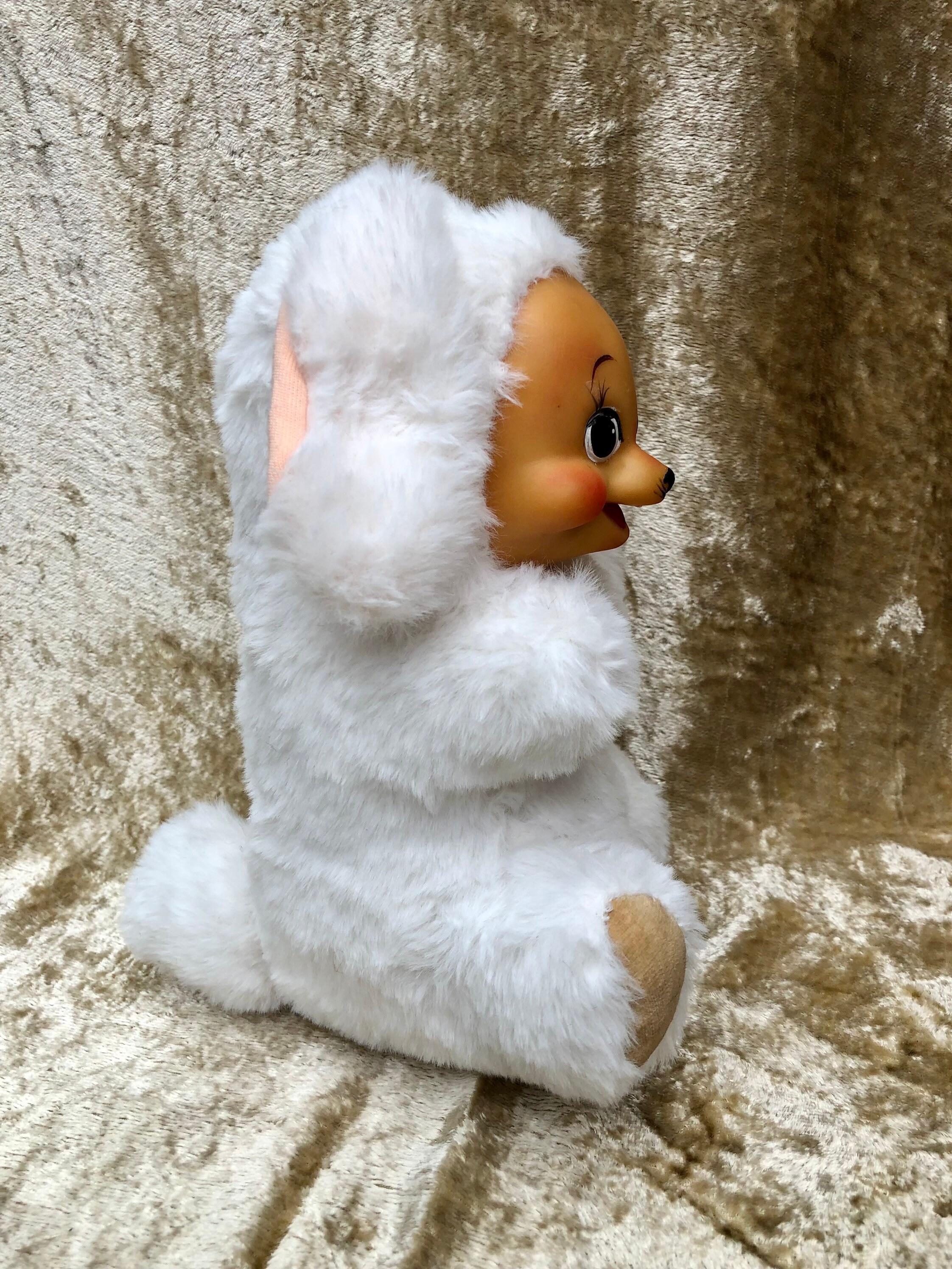 1950s Rubber Face Plushie Lamb, Vintage Rushton Style - Etsy