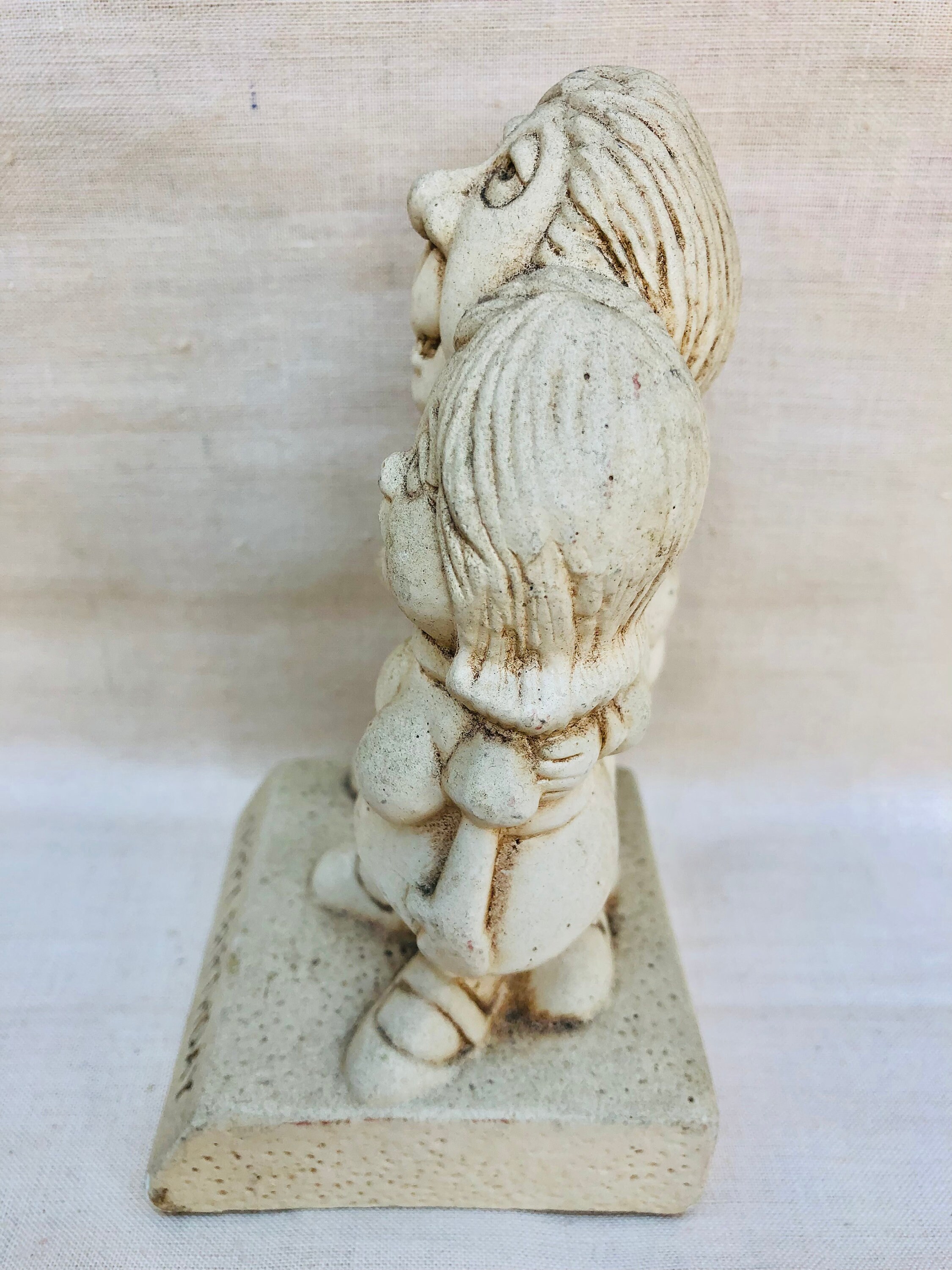 1970s Retro Happy Birthday Plaster Figurine by PAULA Made in - Etsy