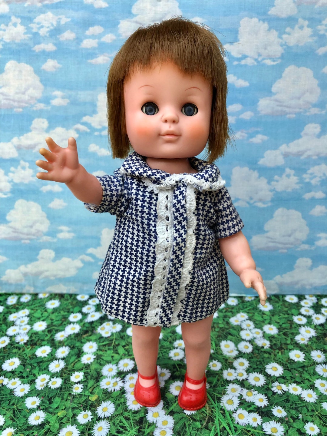 1960s Vintage Evergreen Yes/no Doll, Original Clothing - Etsy
