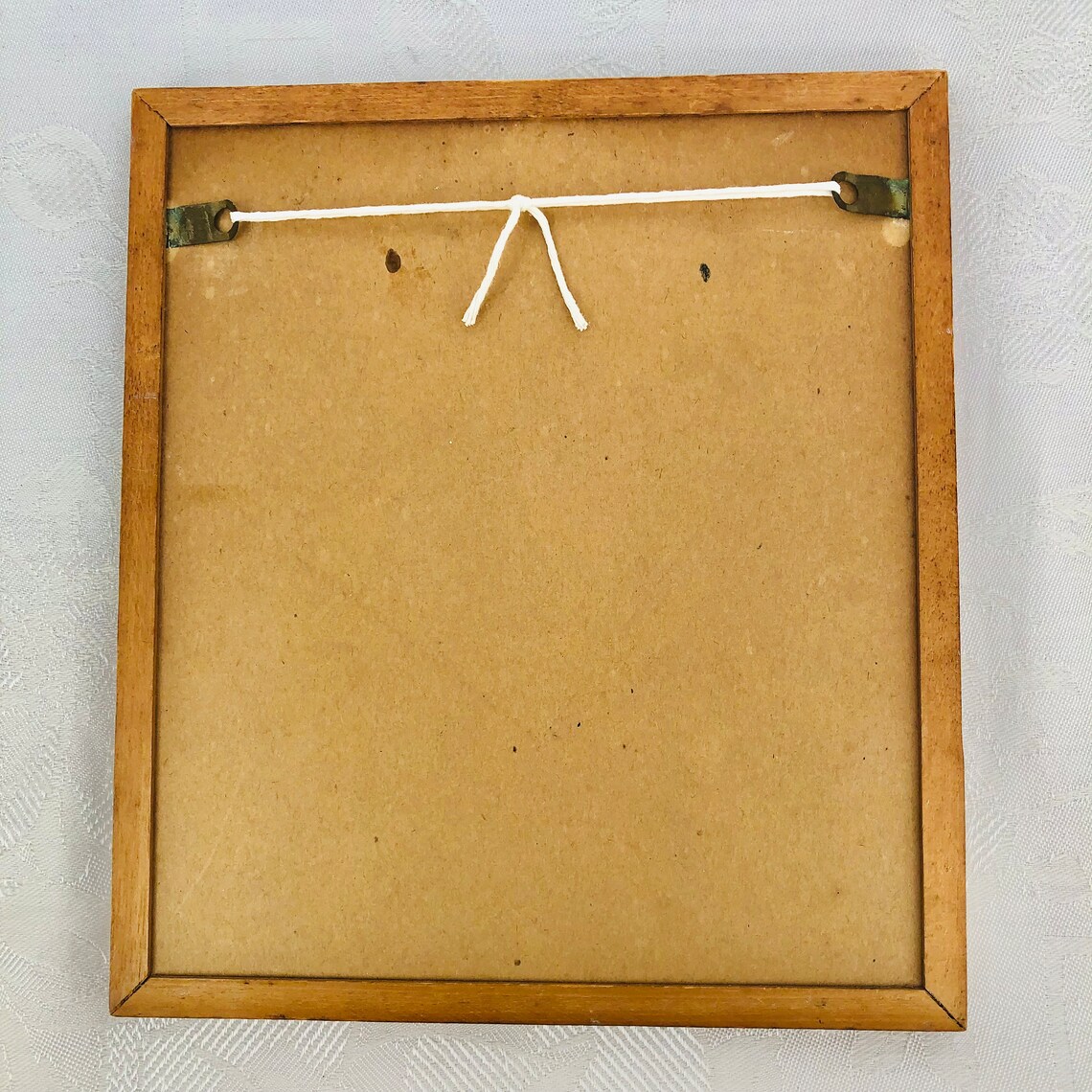 1960s Vintage Big Eyed Art by Francoise Soulet, Original Wooden Framed ...