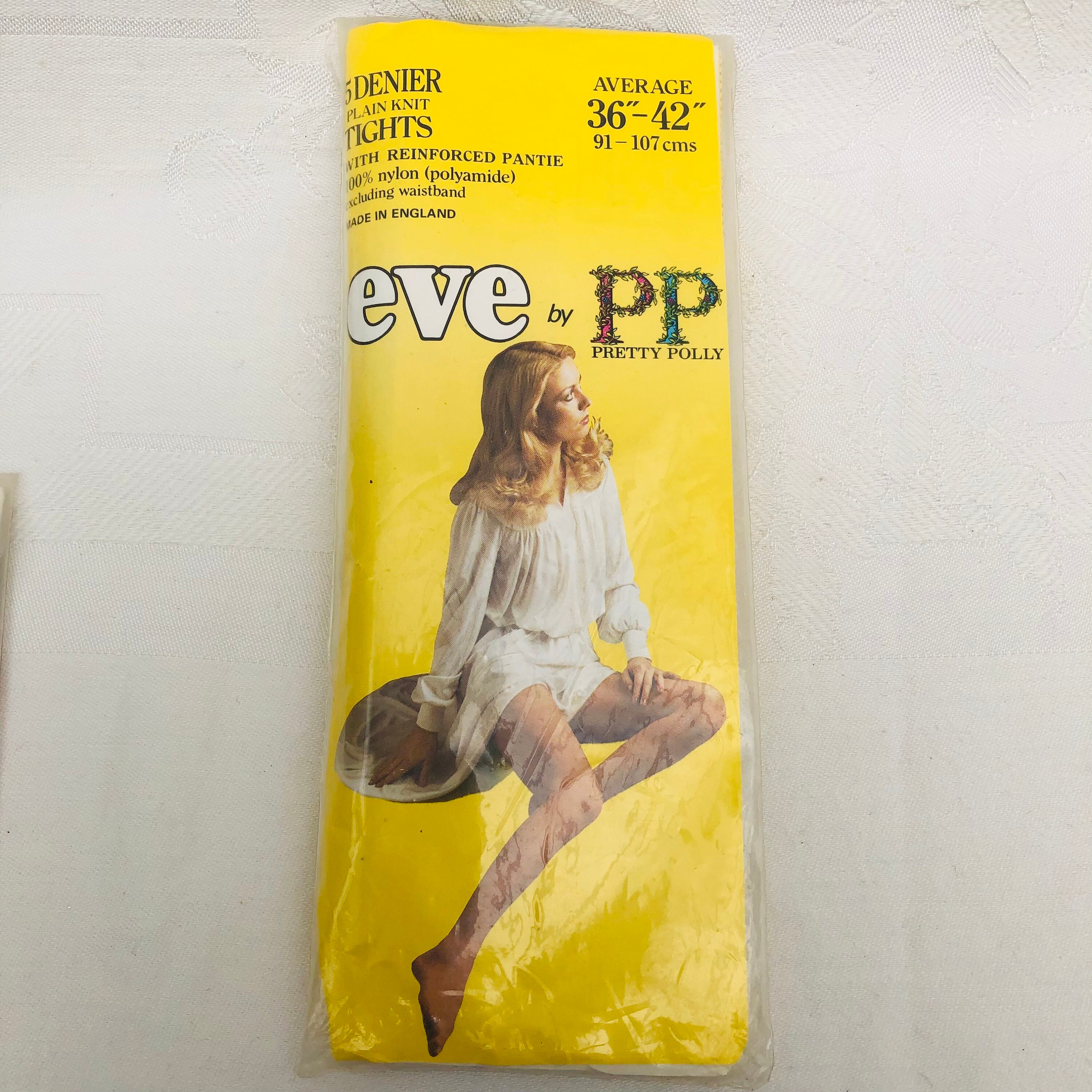 3 X 1980s Vintage Pretty Polly Hosiery, Stockings & Tights 100% Nylon ...