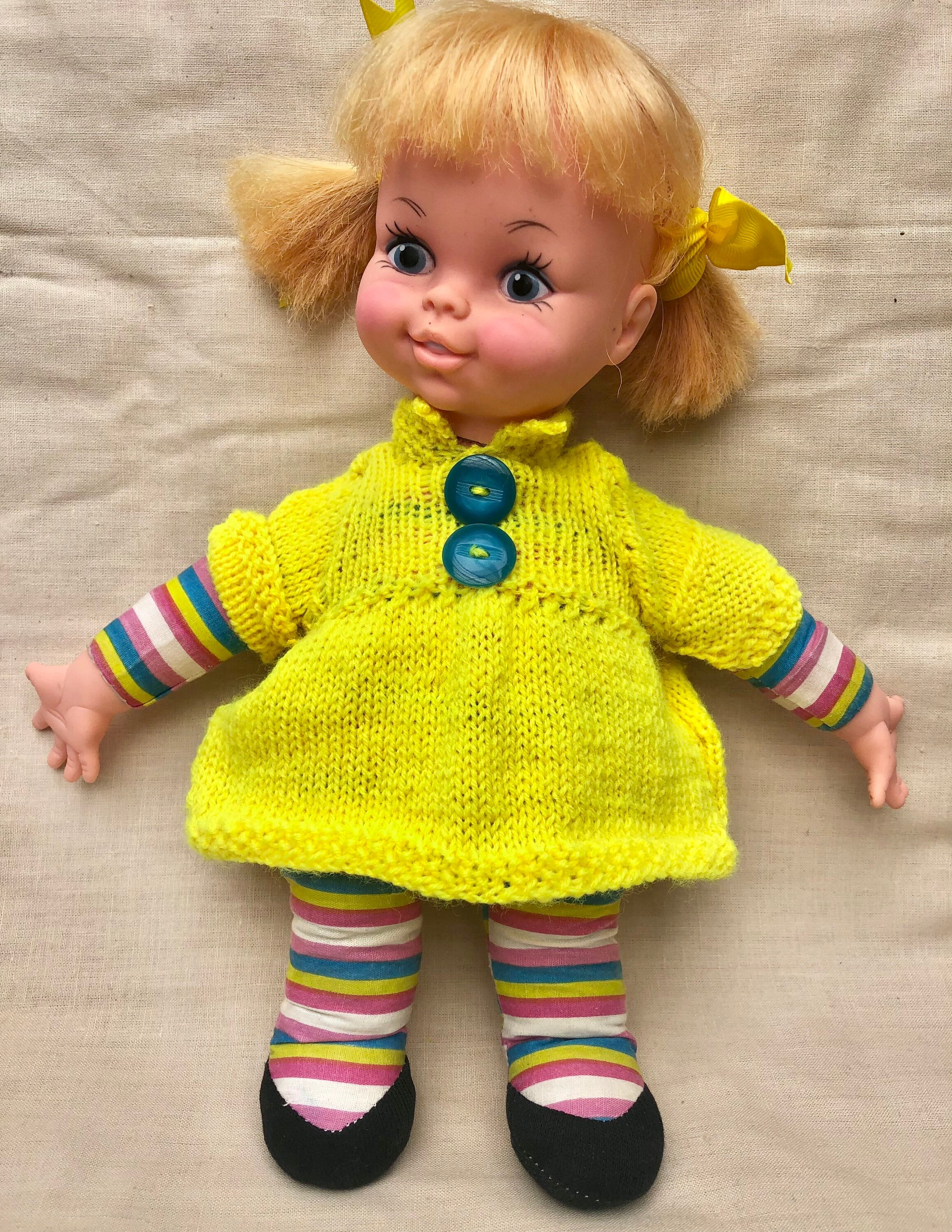 Vintage 1970 Remco Lil Polly Puff Doll - Etsy