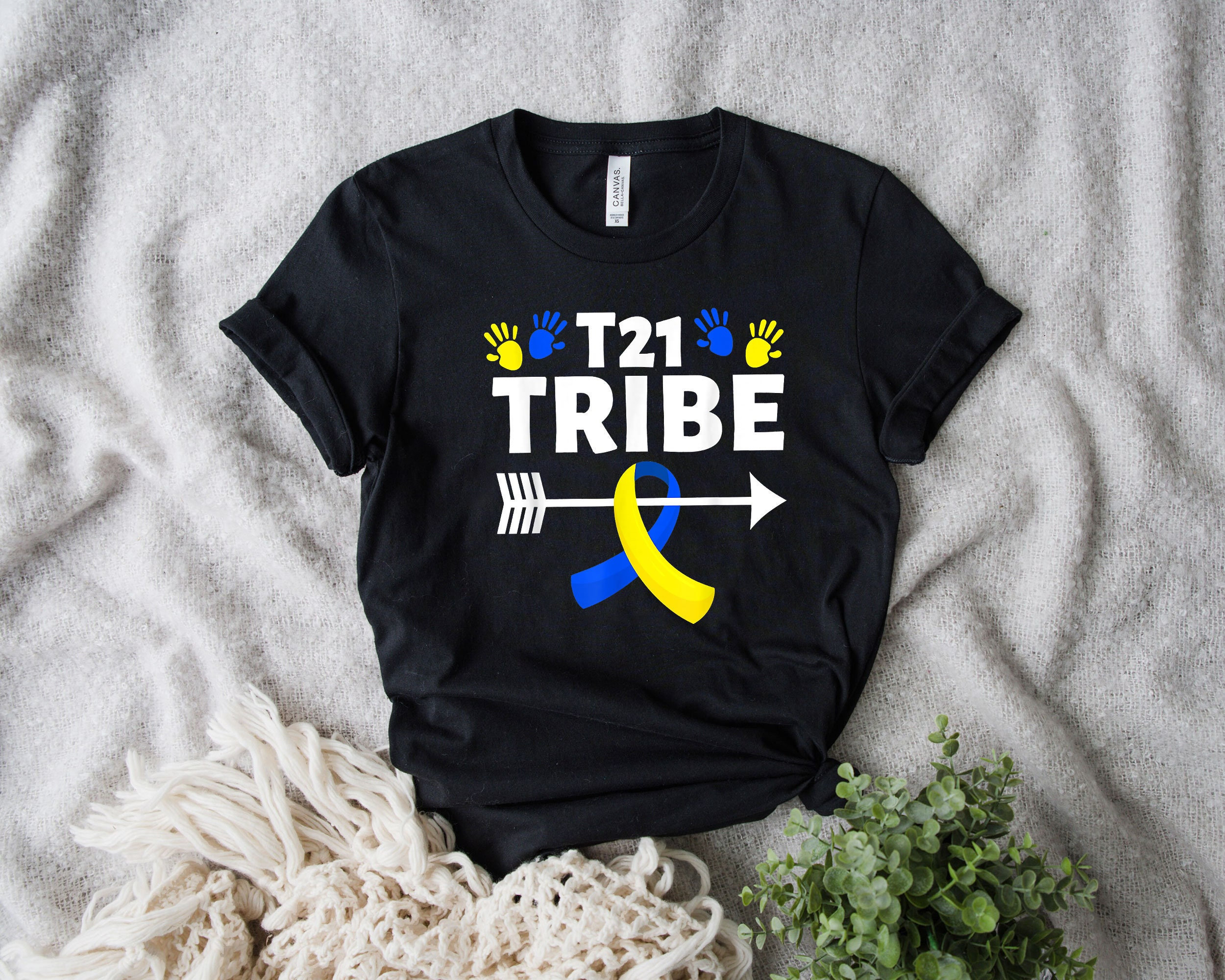 T 21 Down Syndrome Logo