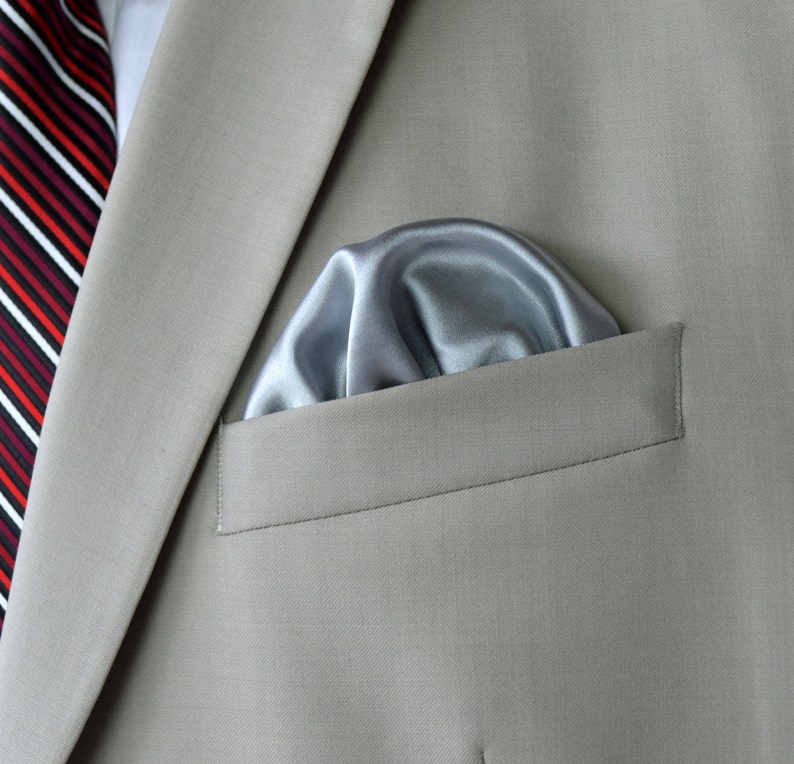 Pre Folded Pocket Square...puff Collection - Etsy