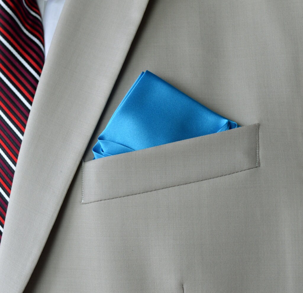 Pre Folded Pocket Square...aspen Collection - Etsy