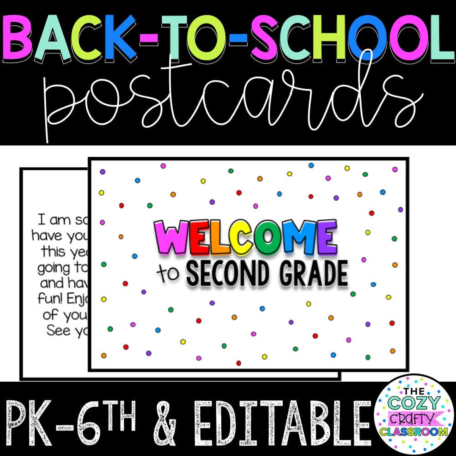 Back to School Postcards - Etsy
