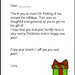 Christmas Thank You Letters to Students - Etsy