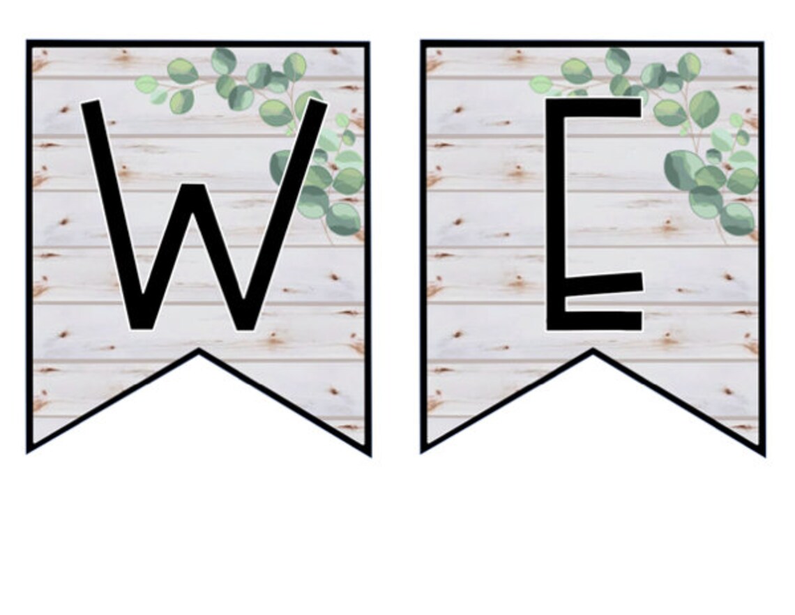 Farmhouse Welcome Banner - Etsy