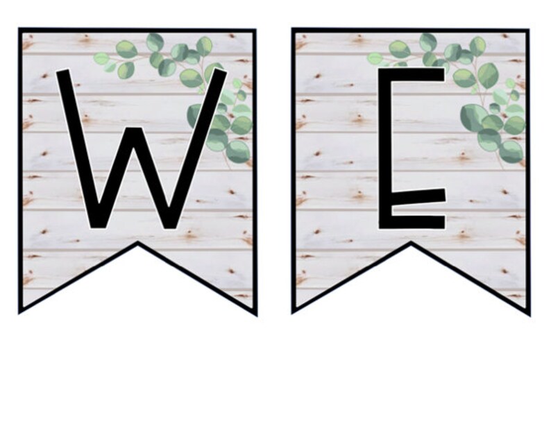 Farmhouse Welcome Banner - Etsy