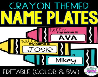 Printable Animal Print Desktop Nameplates Classroom Labels - Etsy