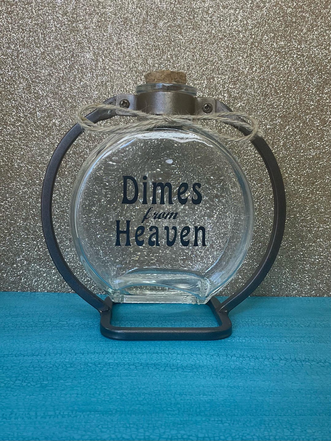 Dimes From Heaven With Frame *round Jar* - Etsy