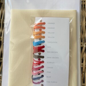 CROSS STITCH KIT (aida Version) Inca Sampler by Riverdrift House - Etsy