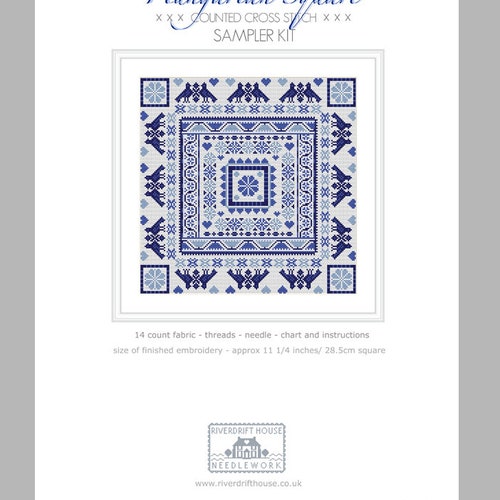 CROSS STITCH KIT aida Version Inca Sampler by Riverdrift - Etsy UK