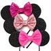 Hot Pink Minnie Ears Minnie Mouse Ears Mickey Ears | Etsy