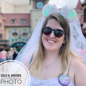 Bride Minnie Ears, Bride Custom Minnie Bride Mouse Ears, I Do Minnie ...